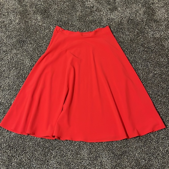 Modcloth | Skirts | Azalea Modcloth Red Aline Midi Retro Skirt | Poshmark